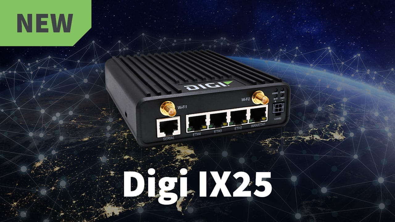 Digi International lance le Digi IX25 – un routeur 5G industriel ...